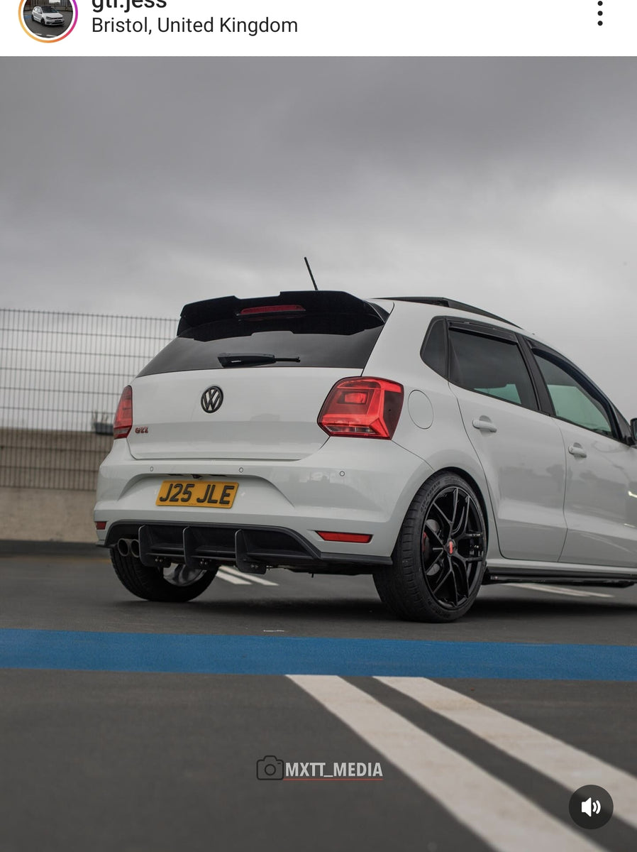 VW Polo GTI with some short 3D gel plates – PL8 LAB