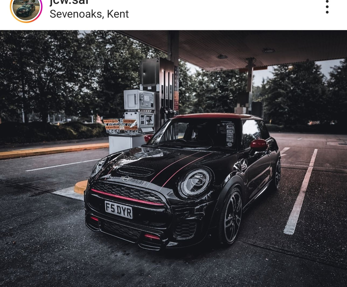 Mini Cooper JCW with some 3D gel plates – PL8 LAB