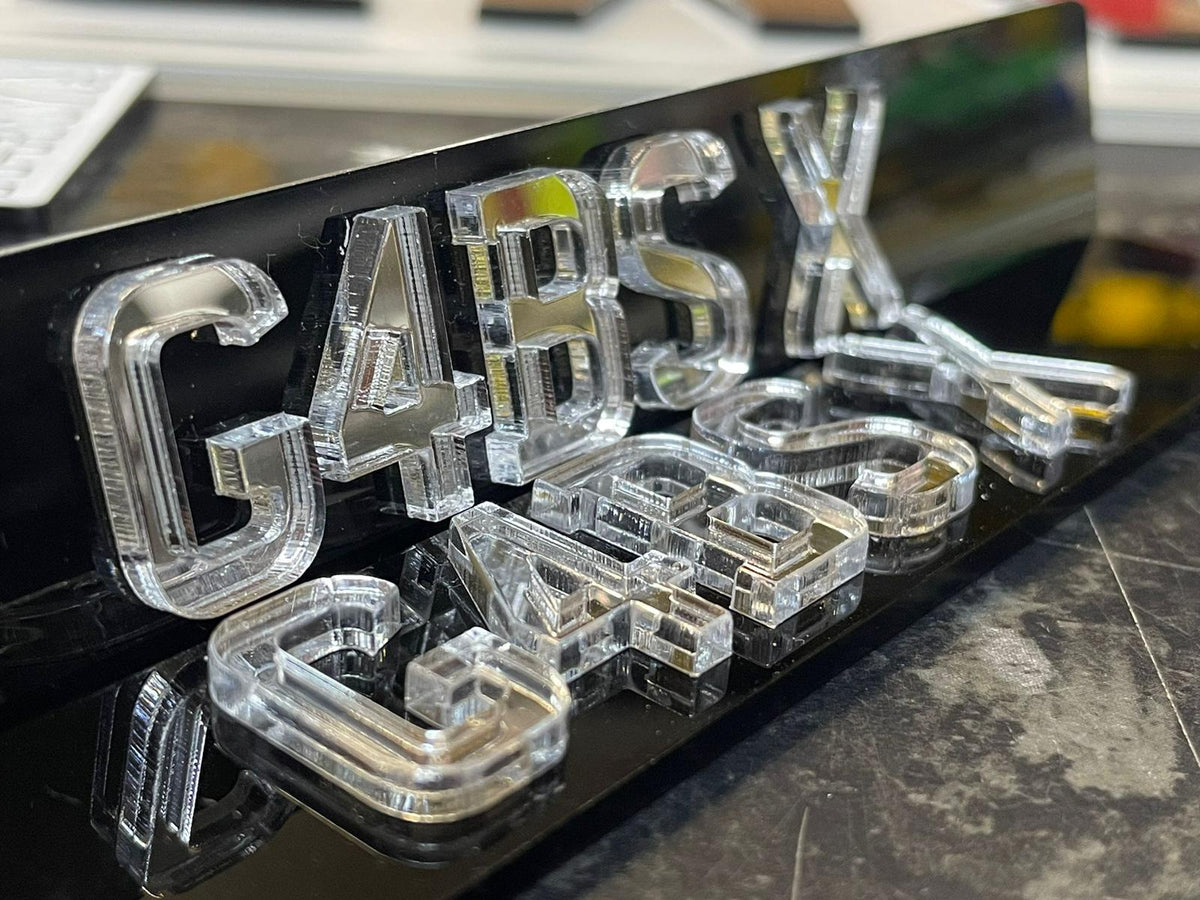 Bespoke logo plates for children's bikes – PL8 LAB