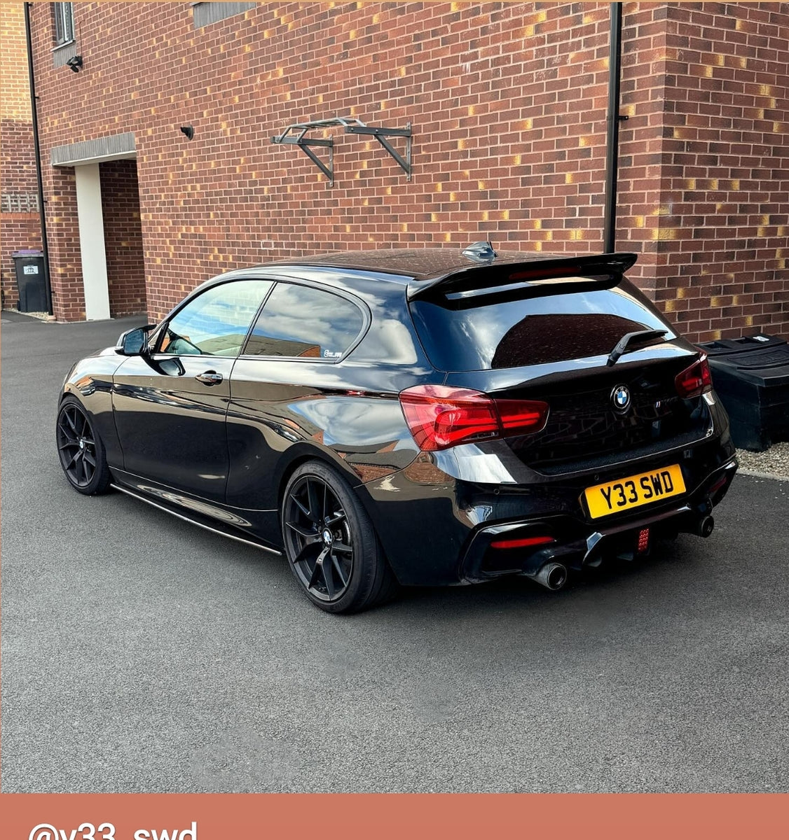 BMW M140i with some 3D gel plates – PL8 LAB