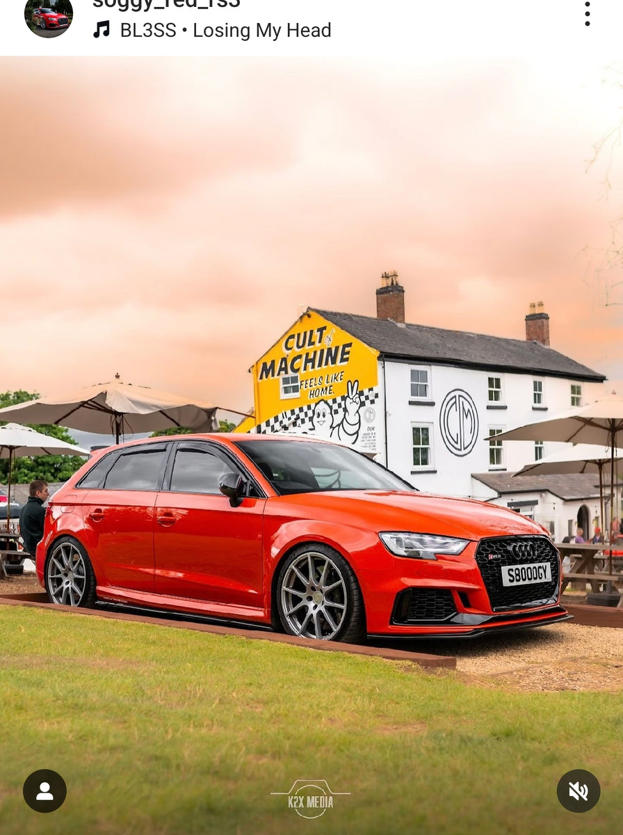 Audi RS3 8V with some 3D gel plates – PL8 LAB