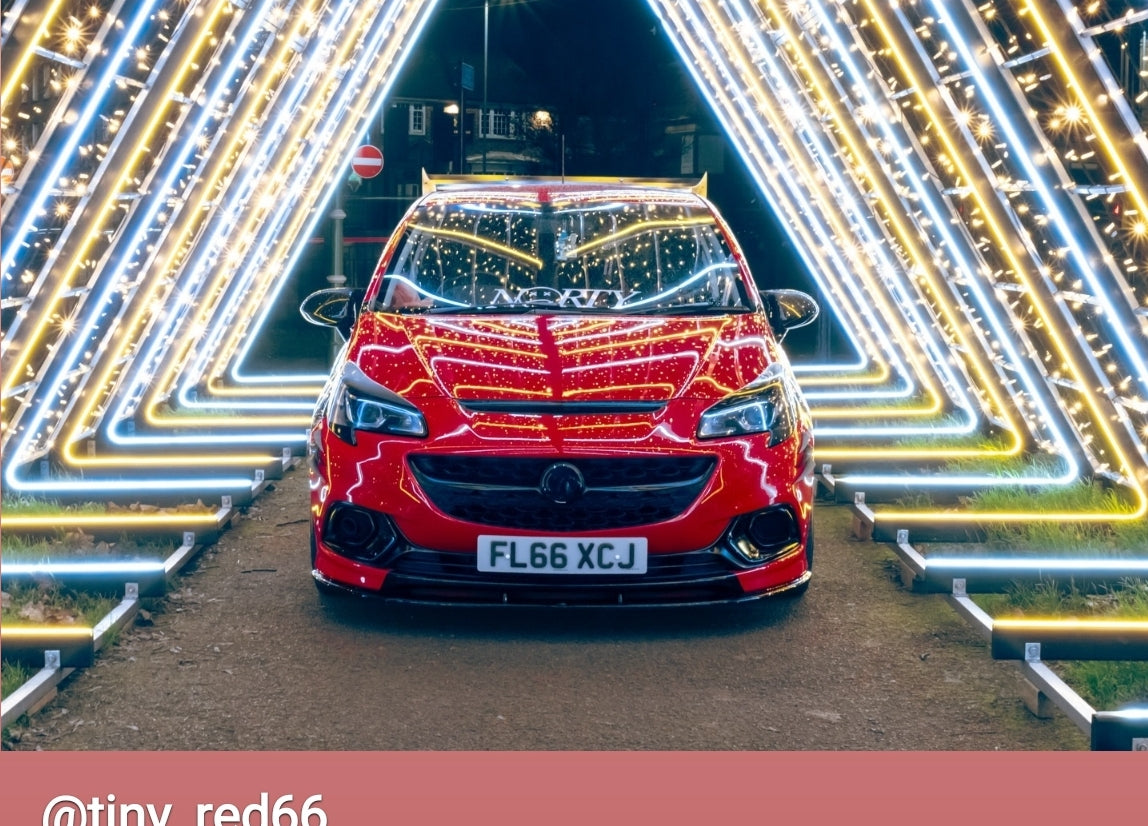 Vauxhall Corsa VXR with some 4D gel plates – PL8 LAB