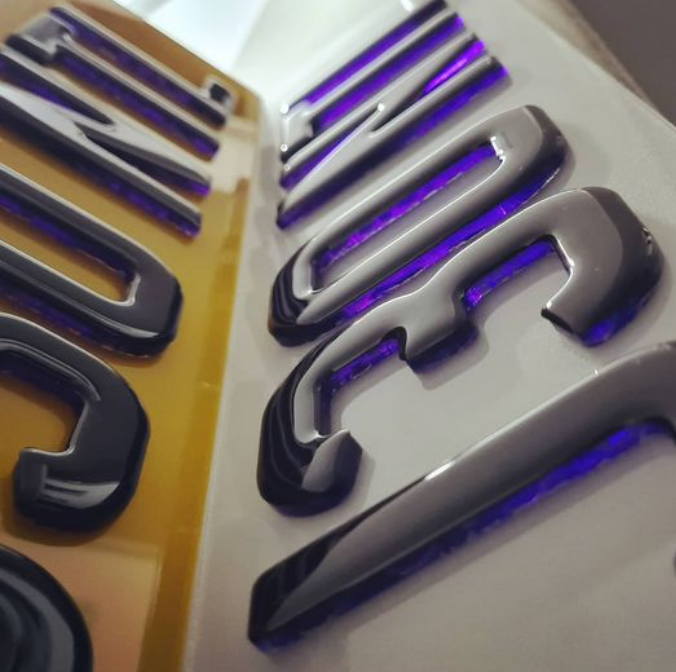 4D Purple plates - perfect for all you purple lovers – PL8 LAB