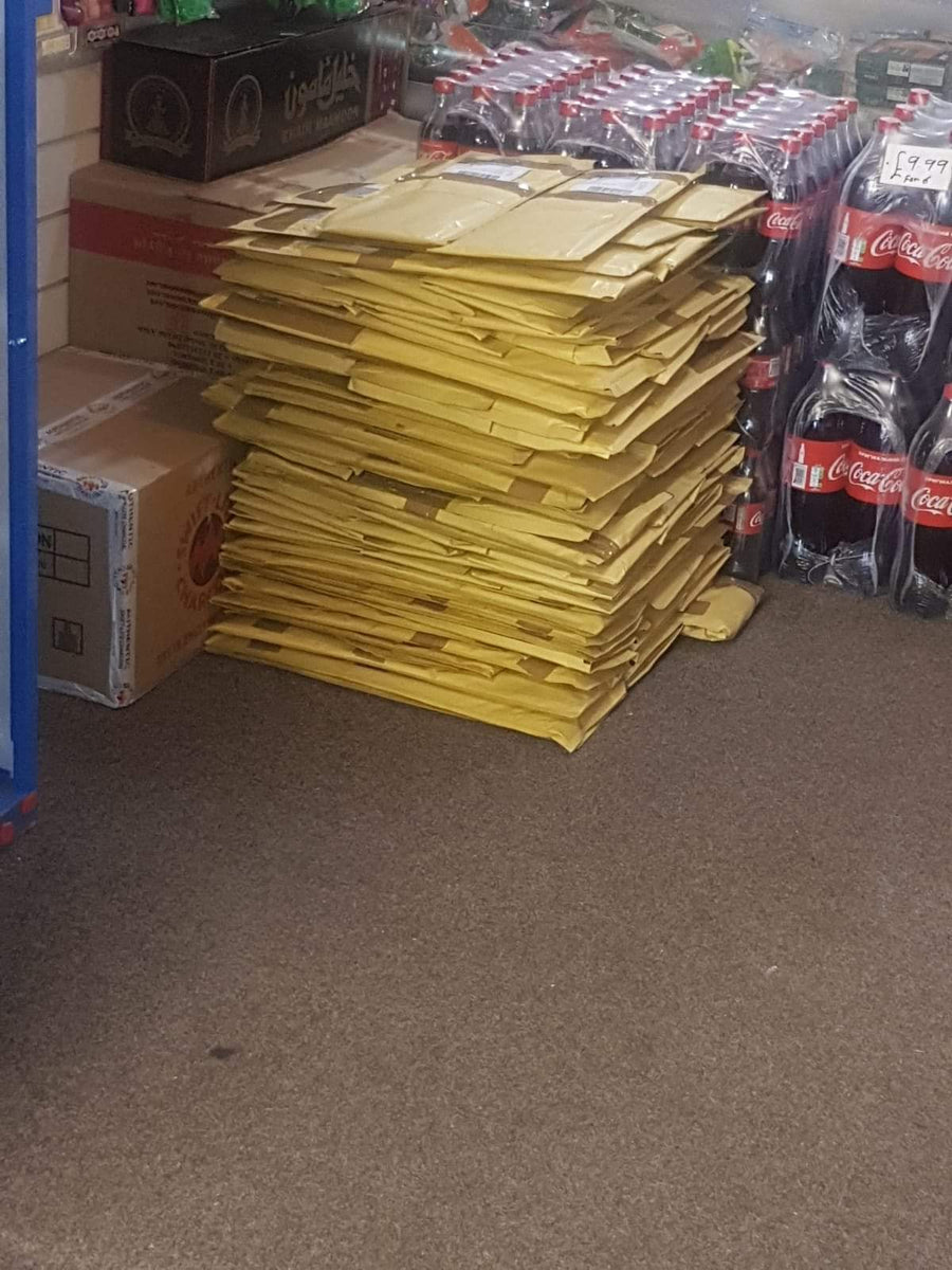 Today's collection of 3D and 4D plates dropped off at the Parcel shop ...