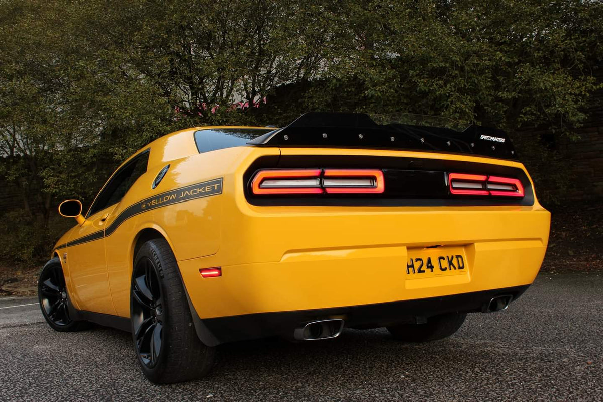 Dodge Challenger Yellow Jacket with some 3D gel plates – PL8 LAB