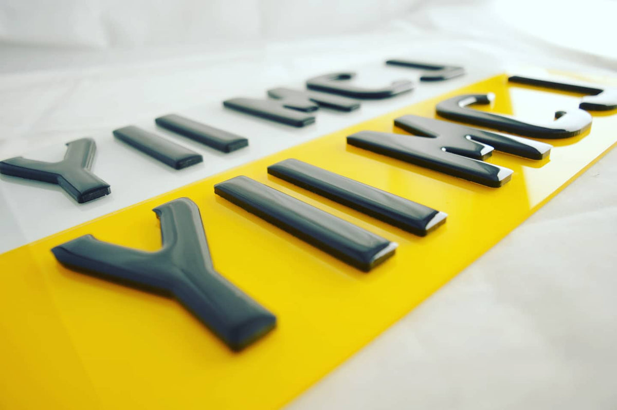 4D Black on Black plates – PL8 LAB