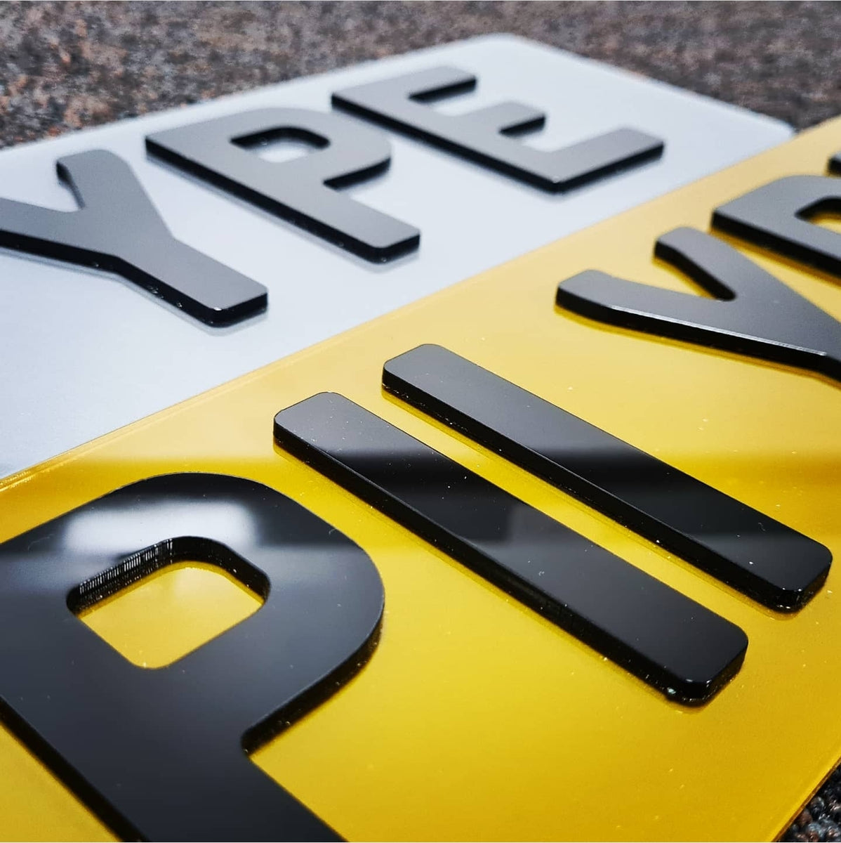 Glossy finish 4D plates – PL8 LAB