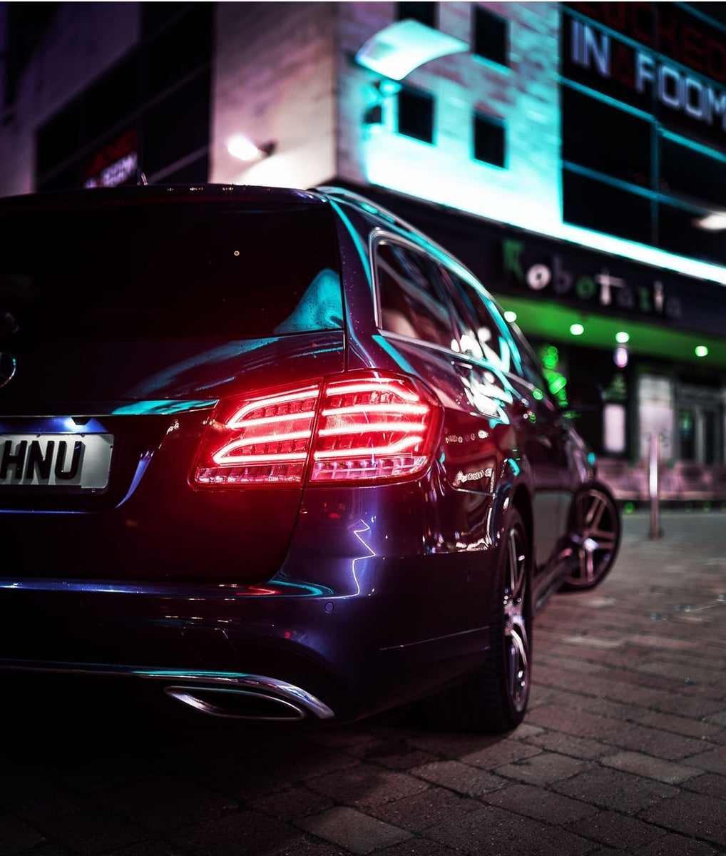 Mercedes E-Class with some 4D plates – PL8 LAB