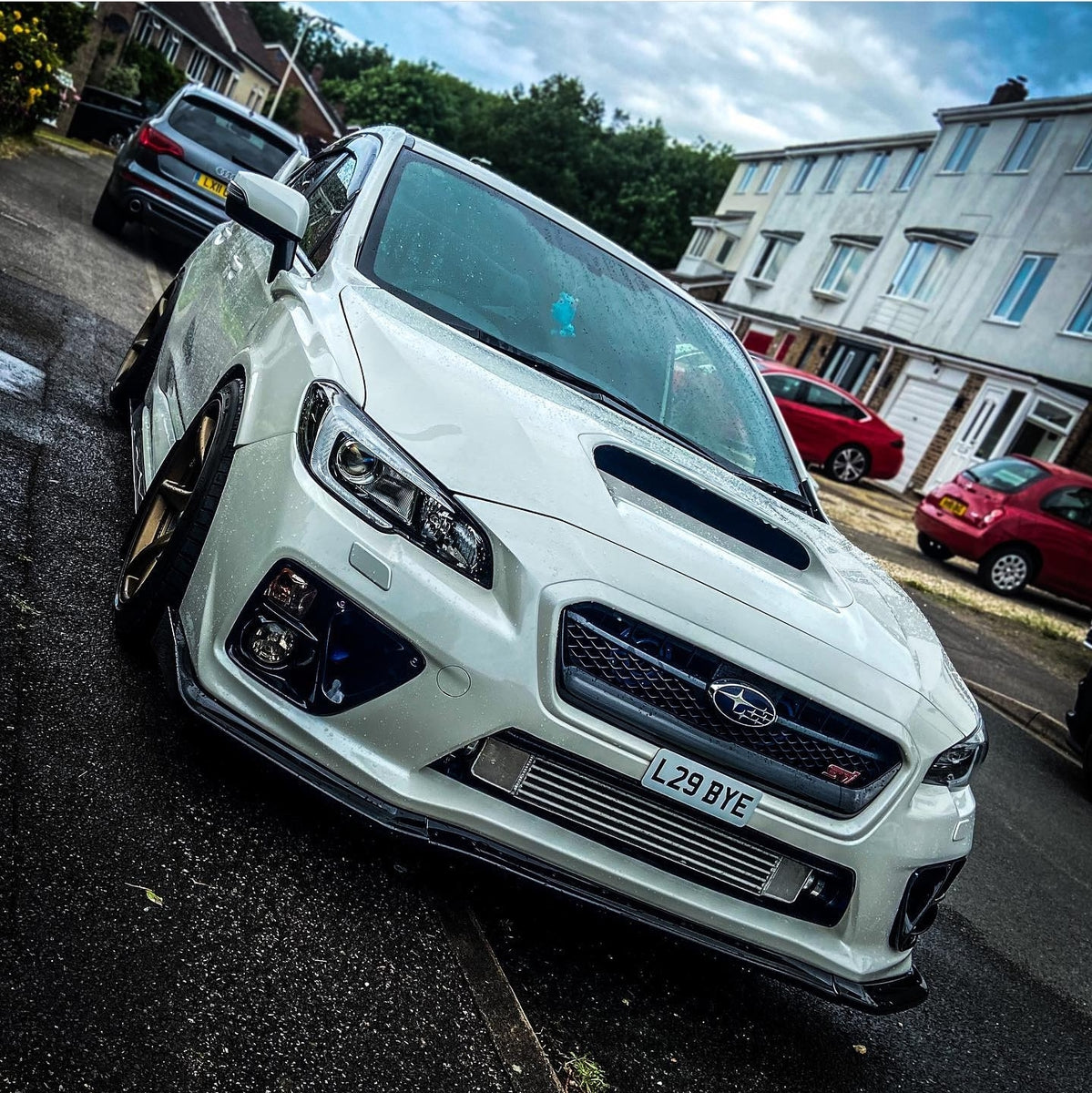 Subaru Impreza STi with some custom 3D gel plates – PL8 LAB
