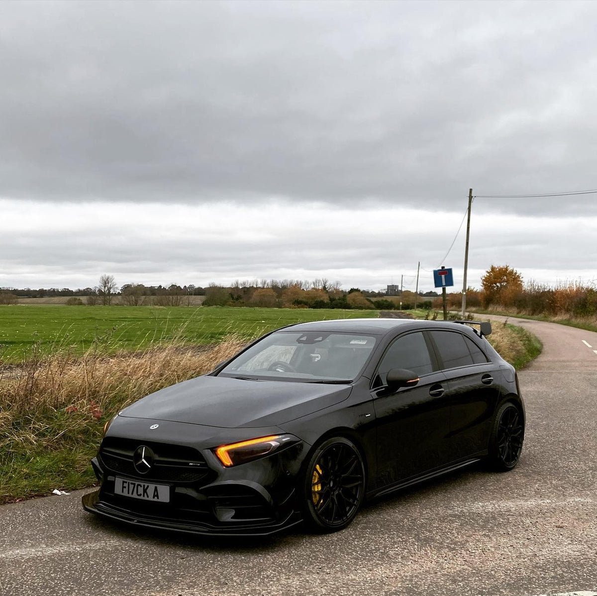 Mercedes AMG A35 with some tinted 3D gel plates – PL8 LAB