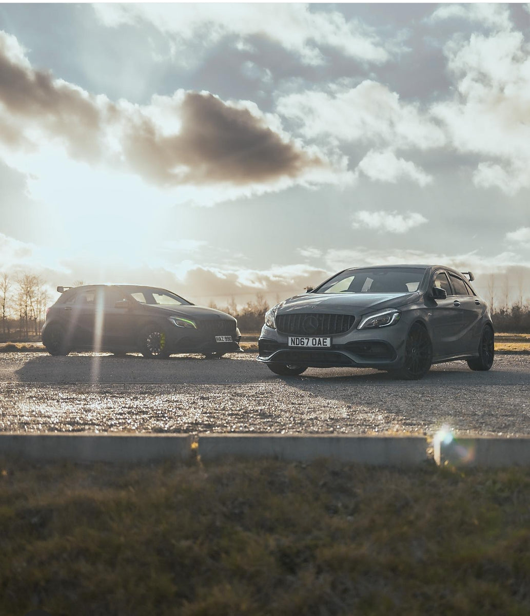 Mercedes AMG A45 with some short 4D gel plates – PL8 LAB