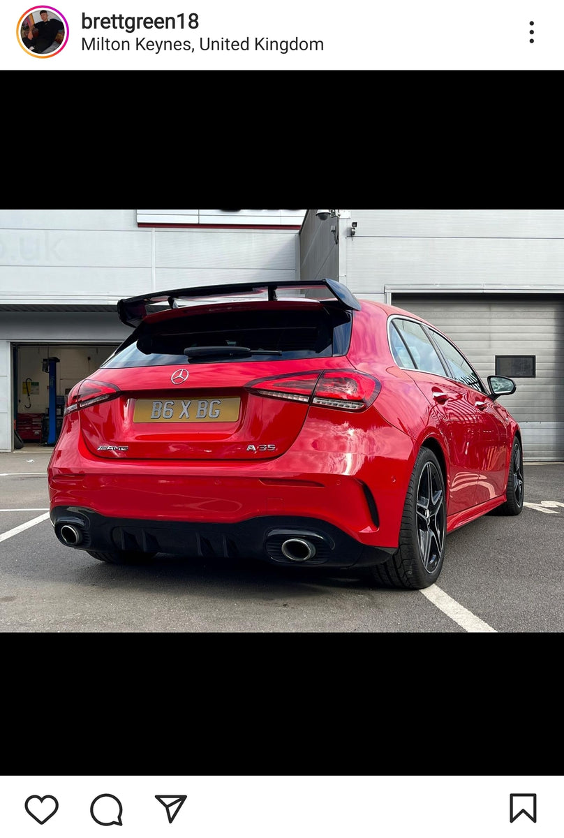 Mercedes AMG A35 with some tinted 3D gel plates – PL8 LAB