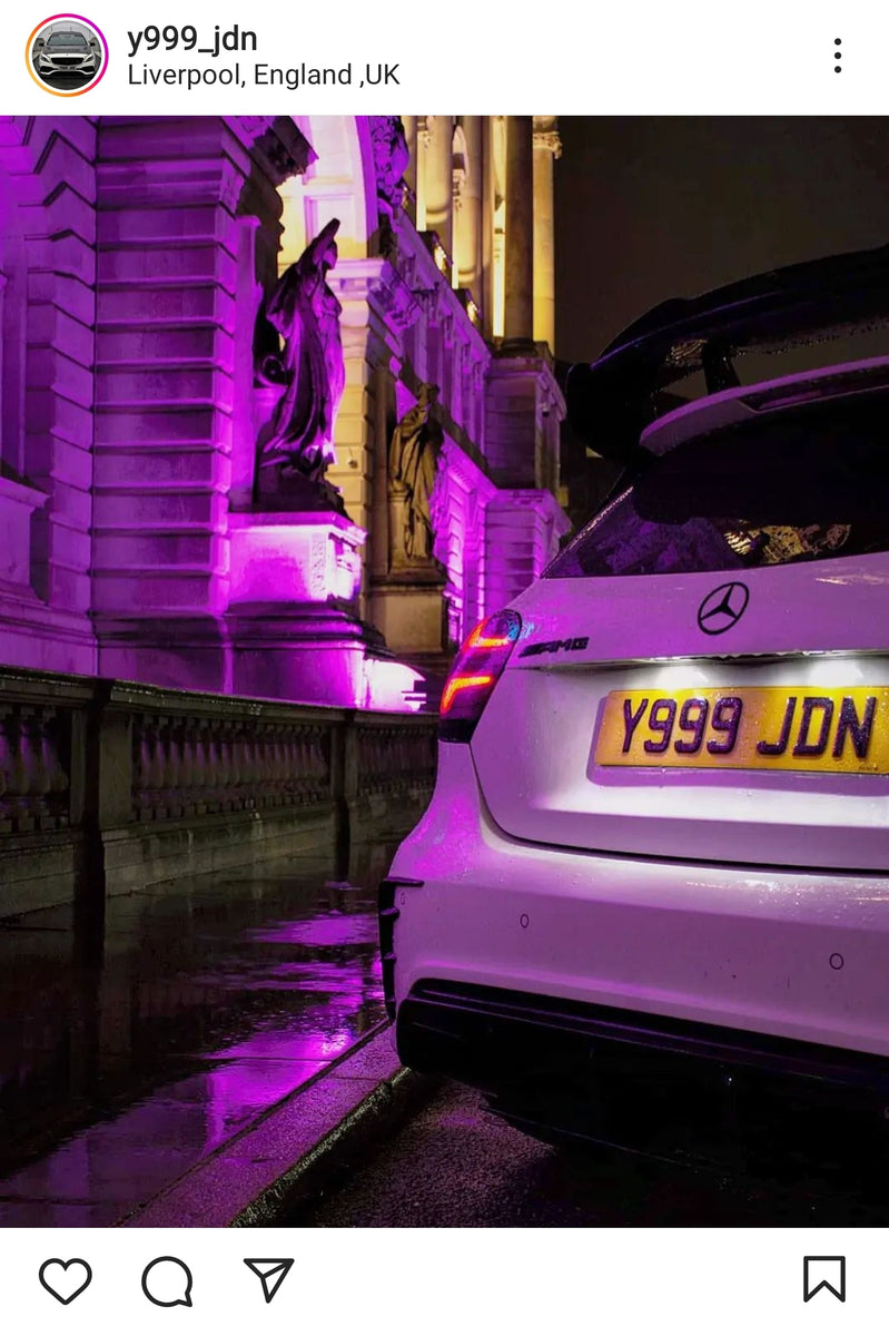 Mercedes AMG A45 with some 3D gel plates – PL8 LAB