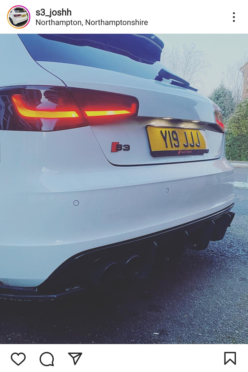 Audi S3 with some 3D gel plates – PL8 LAB