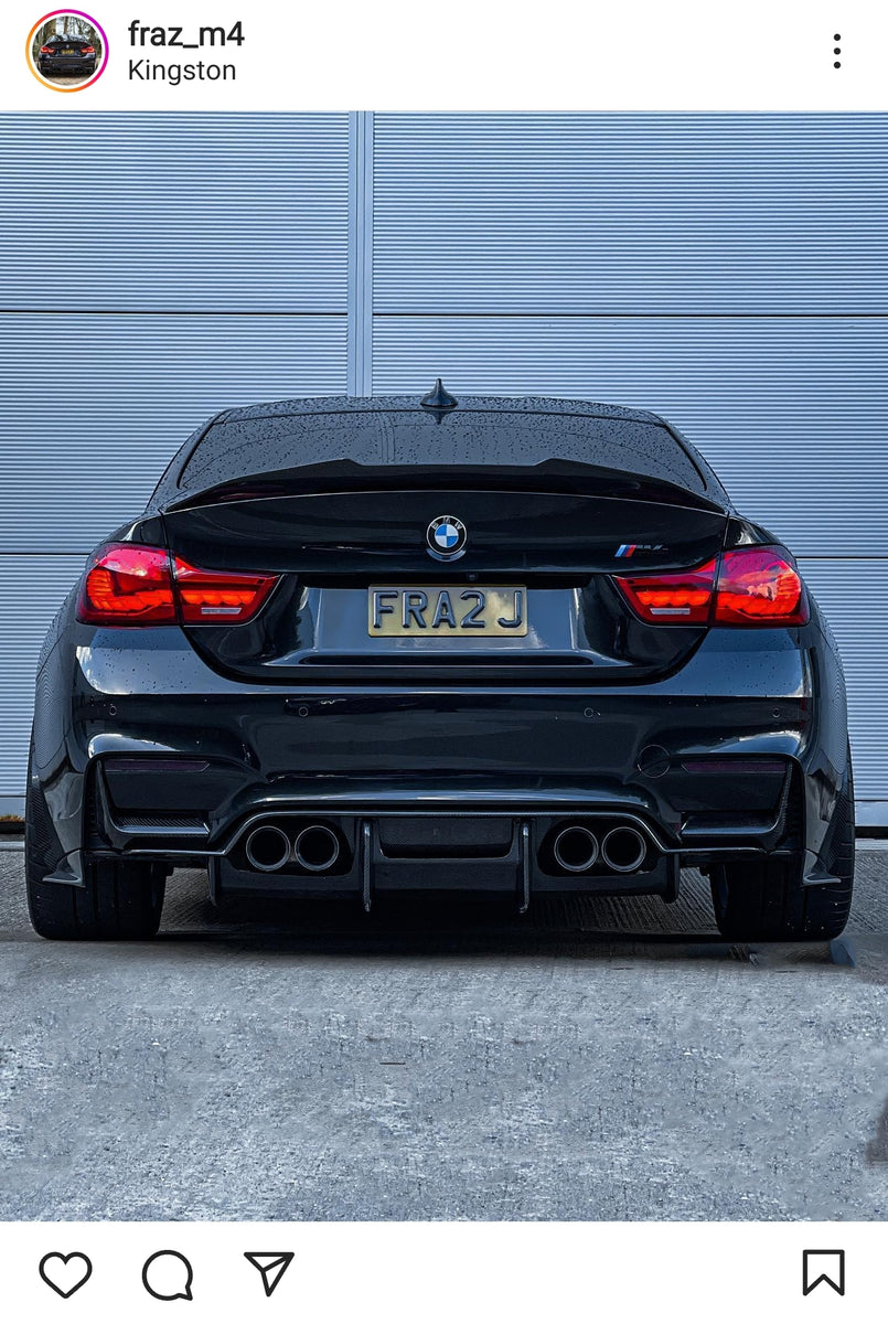 BMW M4 with some short 4D gel plates – PL8 LAB