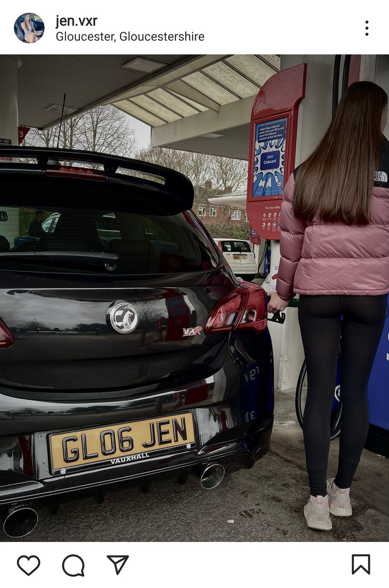 Vauxhall Corsa VXR with some 3D gel plates – PL8 LAB