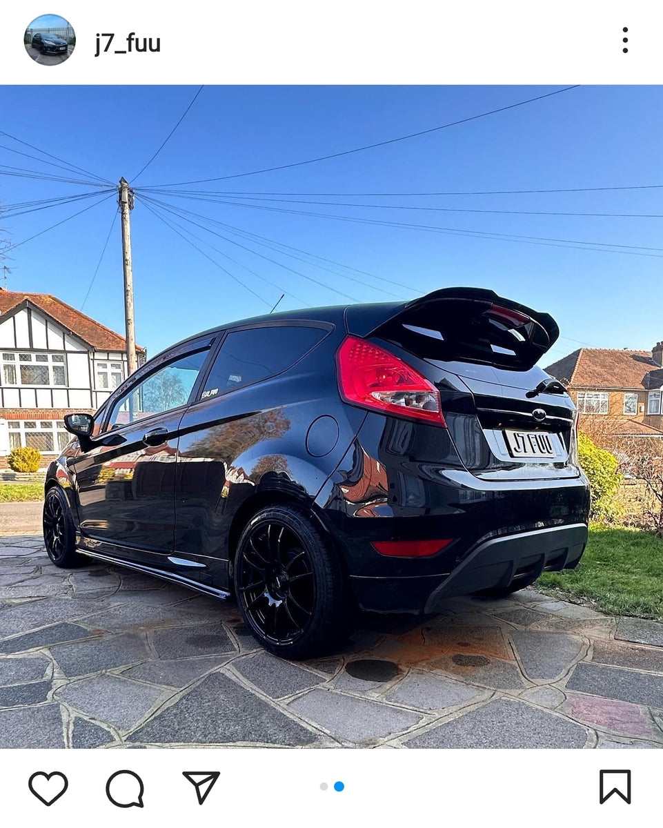Ford Fiesta with some 4D plates – PL8 LAB