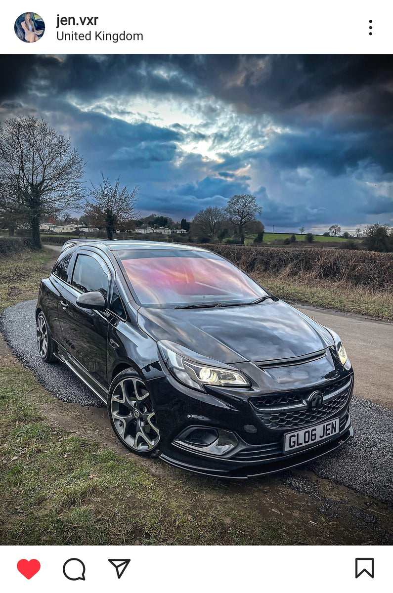 Vauxhall Corsa VXR with some 3D gel plates – PL8 LAB