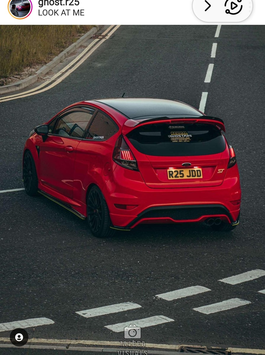 Ford Fiesta ST with some short 4D plates – PL8 LAB