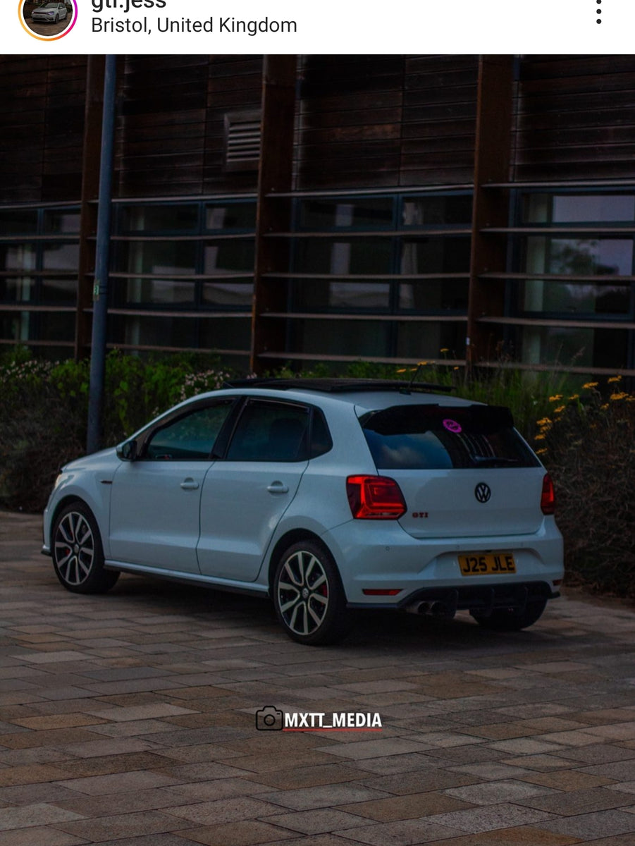 VW Polo GTI with some short 3D gel plates – PL8 LAB