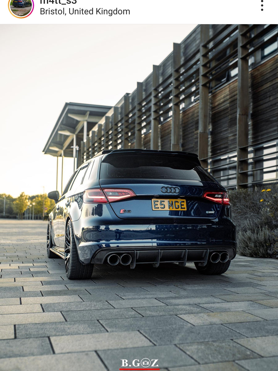 Audi S3 with some short 3D gel plates – PL8 LAB