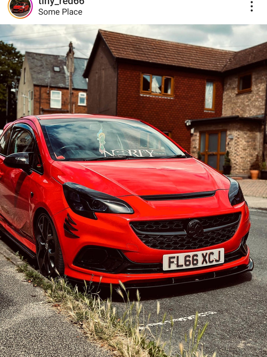 Vauxhall Corsa VXR with some 4D gel plates – PL8 LAB