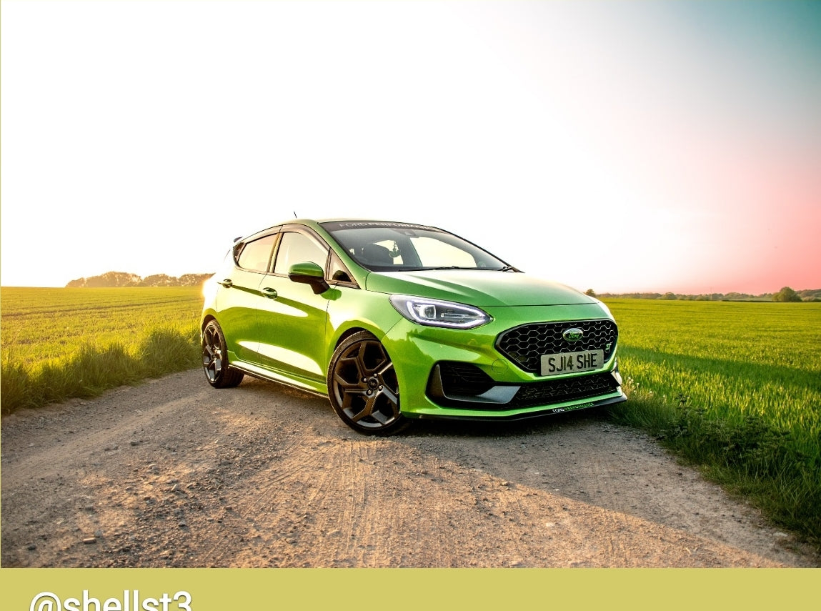 Ford Fiesta ST with some 3D gel plates – PL8 LAB